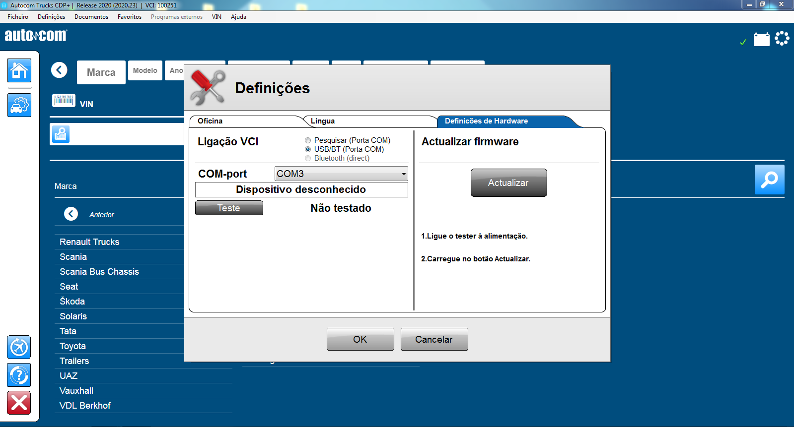Software Delphi Autocom 2020.23 Automóviles y camiones – OBD 2 Truck