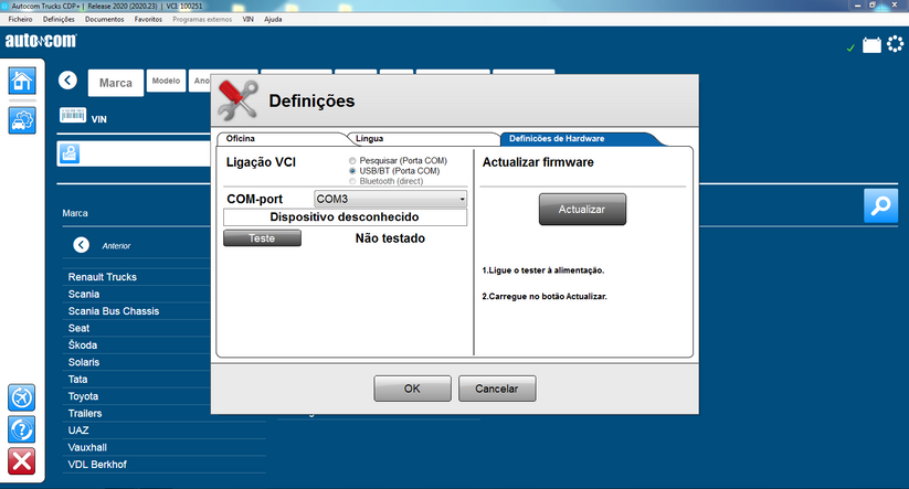 Software Delphi Autocom 2020.23 Automóviles y camiones – OBD 2 Truck