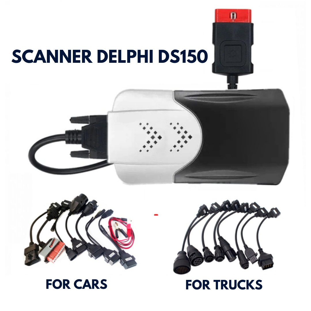 Scanner Delphi DS150 – Diagnóstico e Reparo de Sistemas Automotivos Mu – OBD 2 Truck